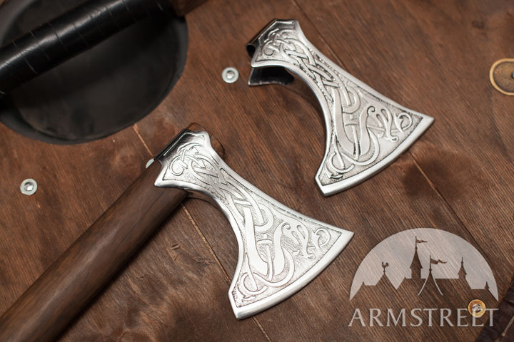 Streitaxt Frau Axt Dellinger Praktische Damastaxt Dellinger